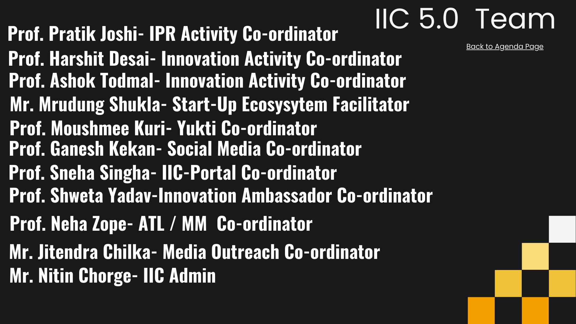 Institutions Innovation Council - MIT ADT University